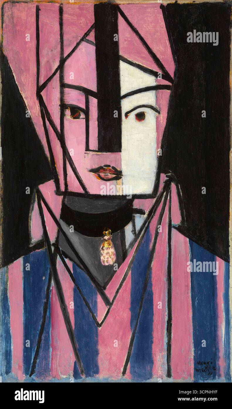 Tête blanche et rose. Museum: Musée national d'art moderne, Centre ...