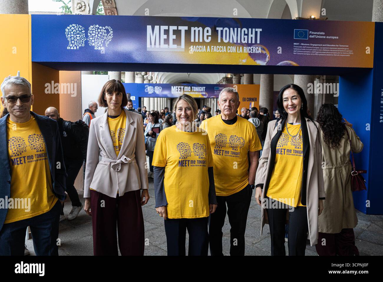 Milan, State University, Inauguration of 'MEETmeTonight - European ...
