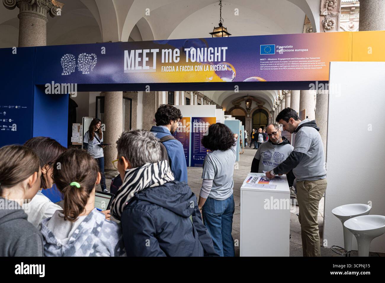 Milan, State University, Inauguration of 'MEETmeTonight - European ...
