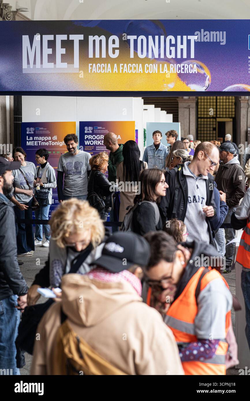 Milan, State University, Inauguration of 'MEETmeTonight - European ...