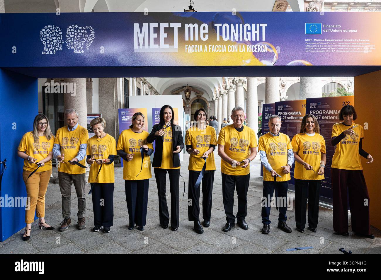 Milan, State University, Inauguration of 'MEETmeTonight - European ...