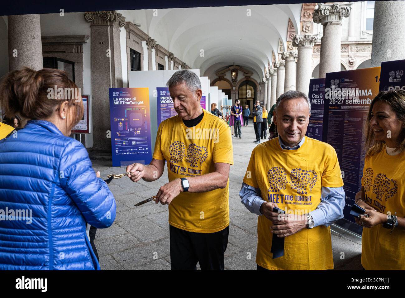 Milan, State University, Inauguration of 'MEETmeTonight - European ...