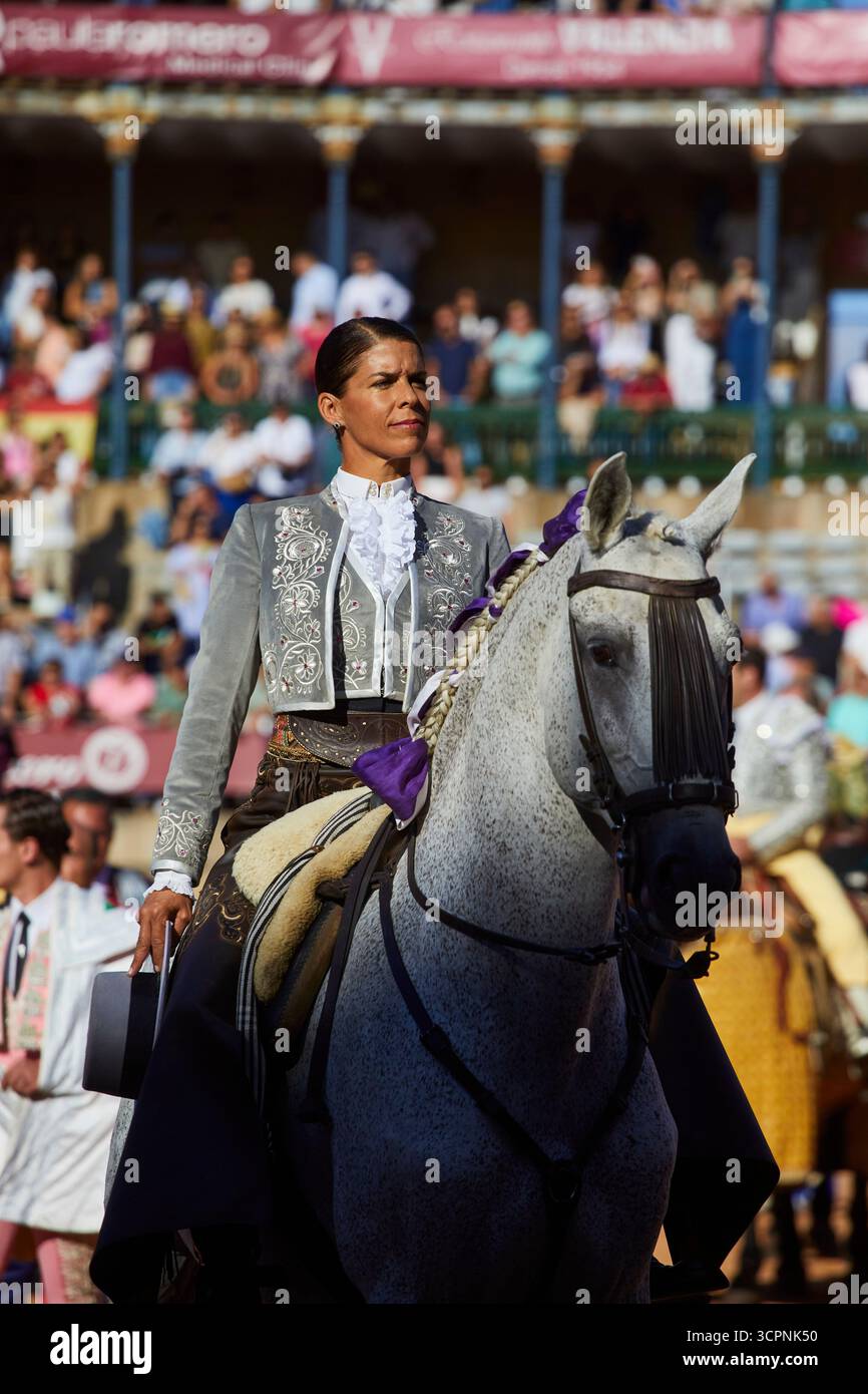 Salamanca, September 12, 2025. La Glorieta bullring. Bullfight with ...