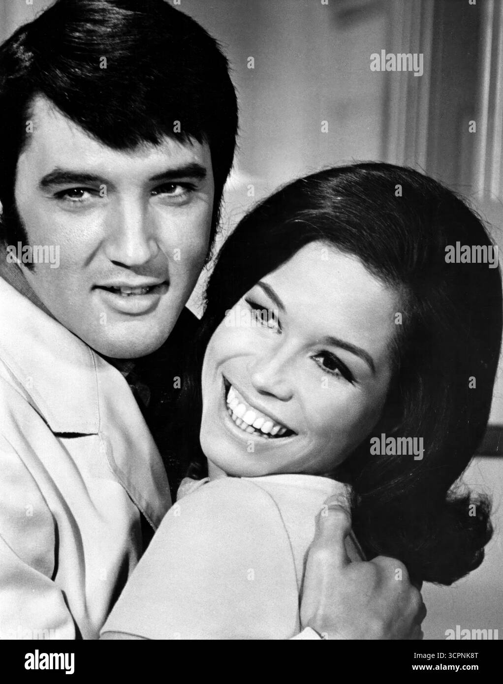 ELVIS PRESLEY and MARY TYLER MOORE in CHANGE OF HABIT (1969). Credit ...