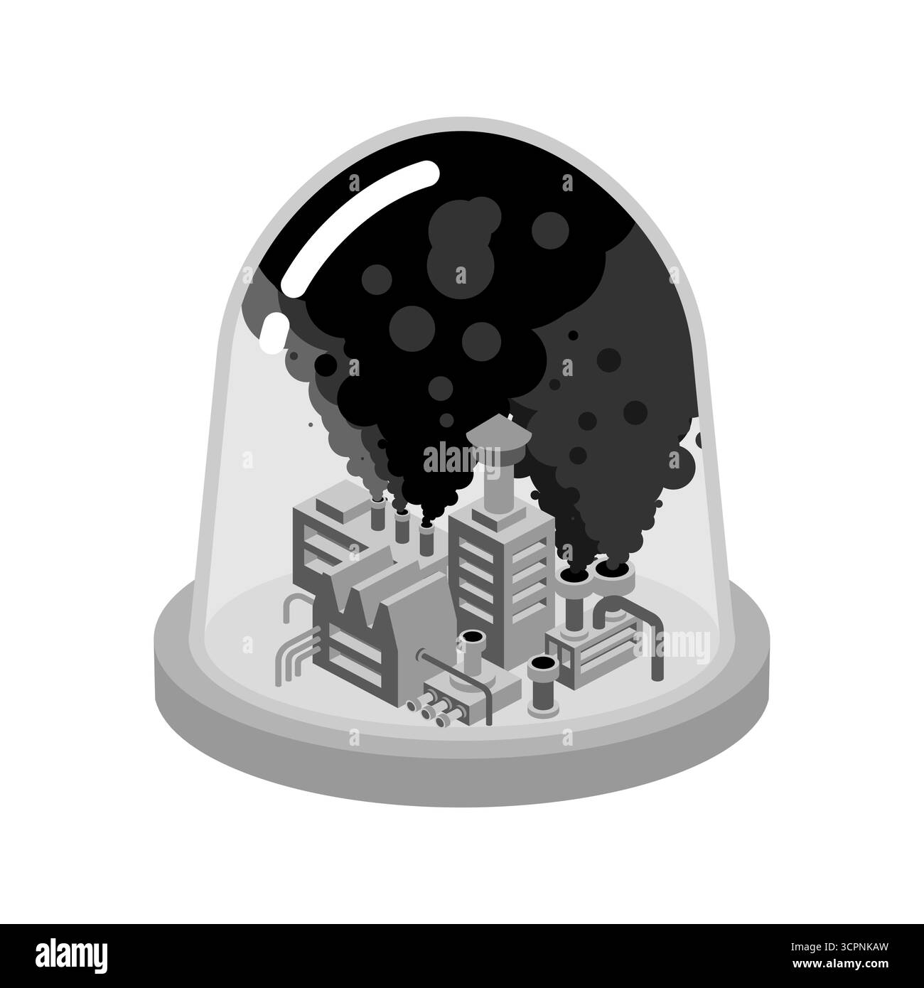 Air pollution crisis danger Stock Vector Images - Alamy