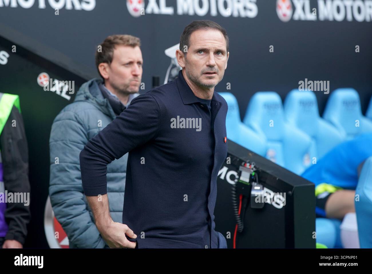 Coventry City head coach Frank Lampard prior to kick-off of the Sky Bet ...