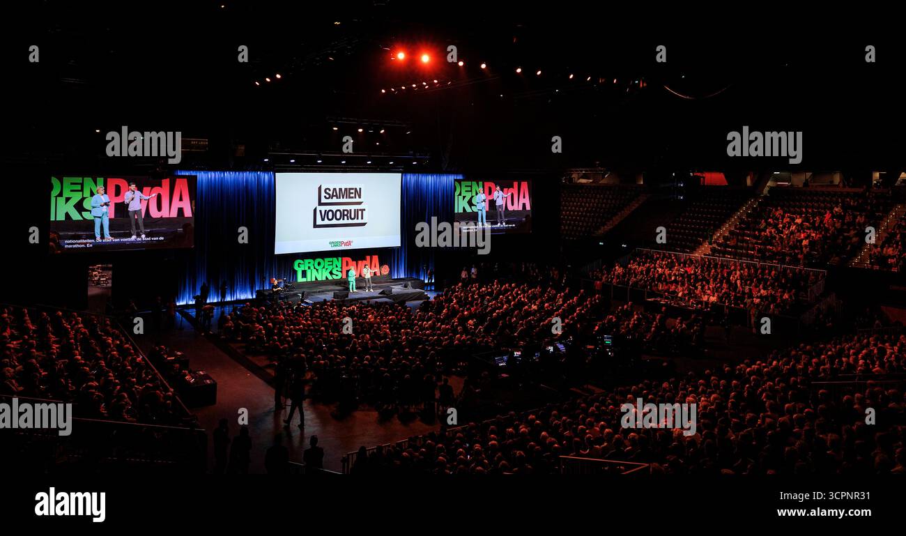 ROTTERDAM - The GroenLinks-PvdA congress, in the run-up to the Dutch ...