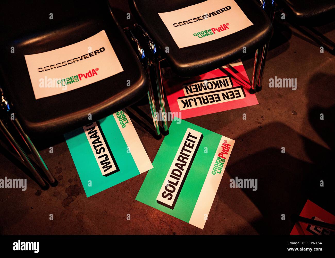 ROTTERDAM - The GroenLinks-PvdA congress, in the run-up to the Dutch ...