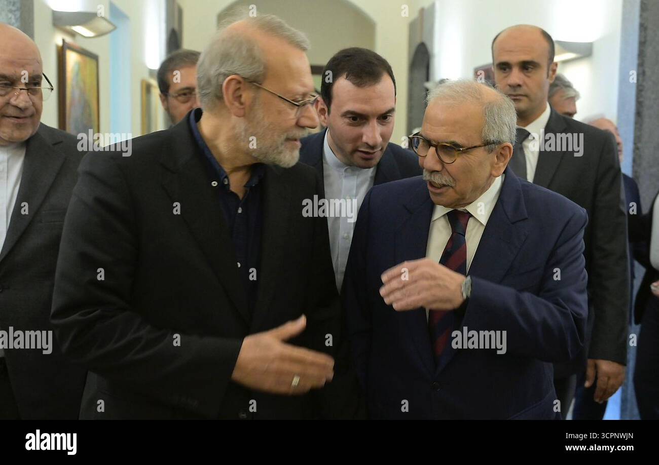 In this photo released by the Lebanese Government Press Office ...