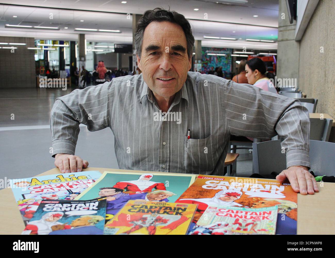 Richard Comely, co-creator of Canadian comic book superhero Captain ...