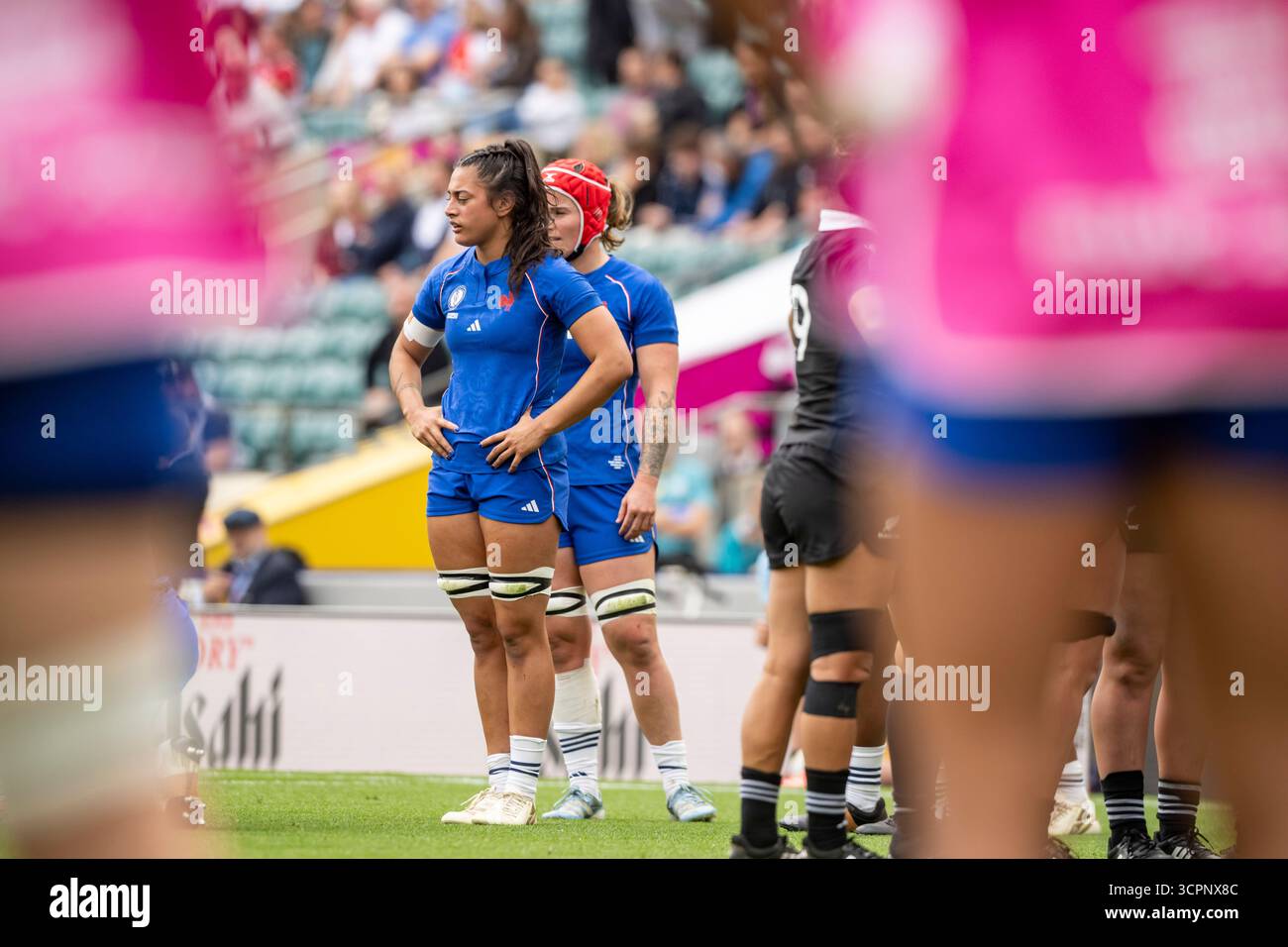 Women’s Rugby World Cup Bronze France vs New Zealand match at ...