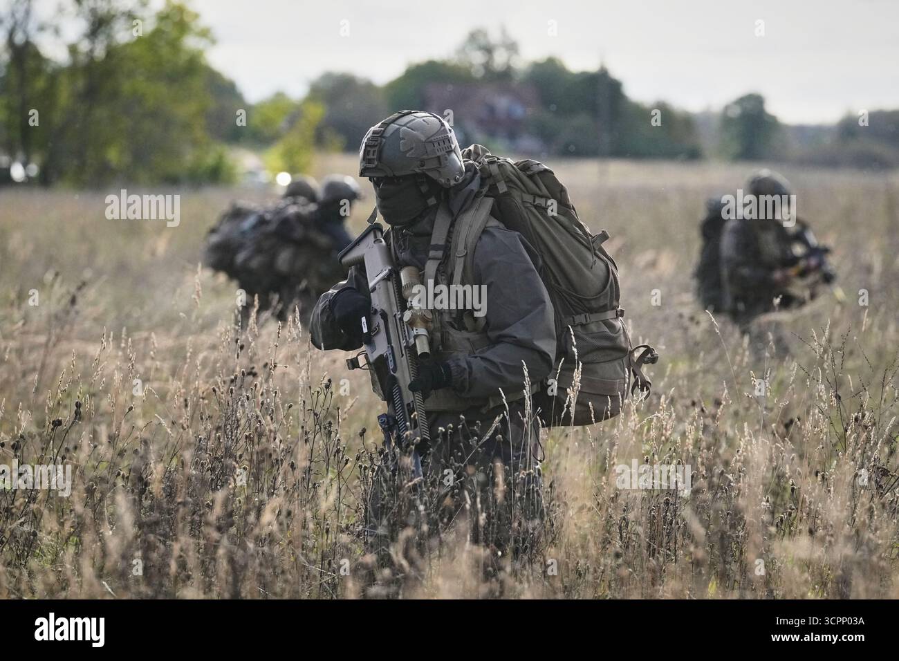 French service members participate in multinational military Exercise ...