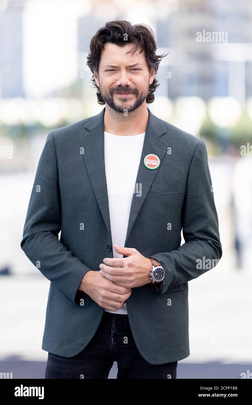 Álvaro Morte attended 'Anatomía de un instante (The Anatomy of a Moment)' Photocall during 73st ...
