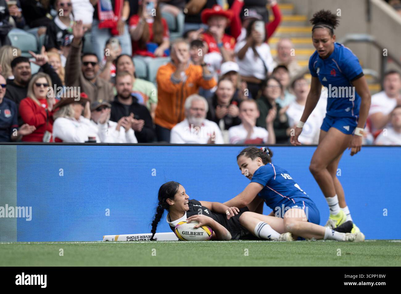 Women’s Rugby World Cup Bronze France vs New Zealand match at ...