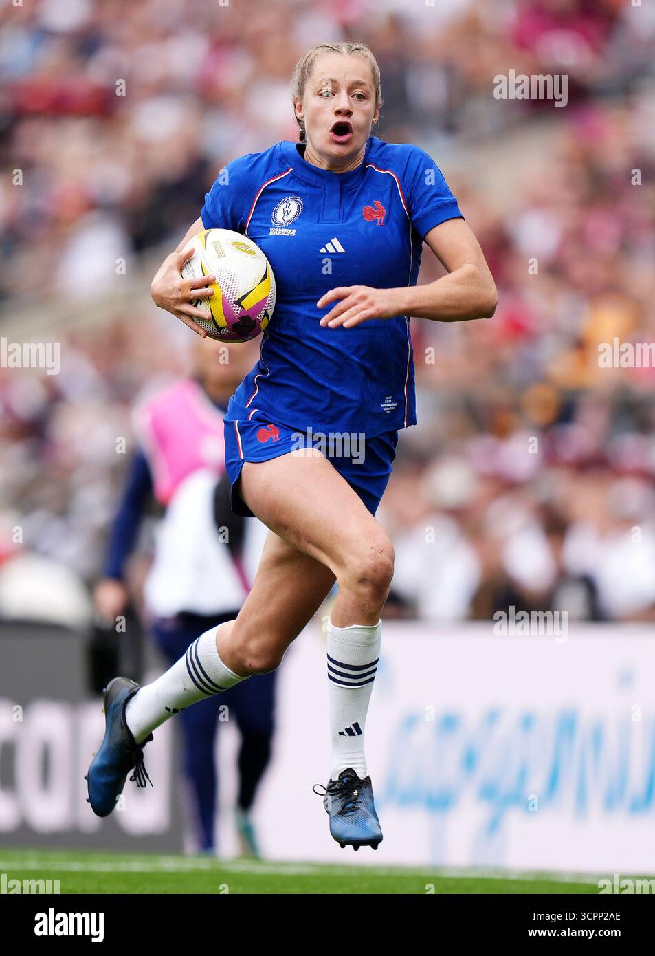 France's Emilie Boulard during the Women's Rugby World Cup bronze final ...