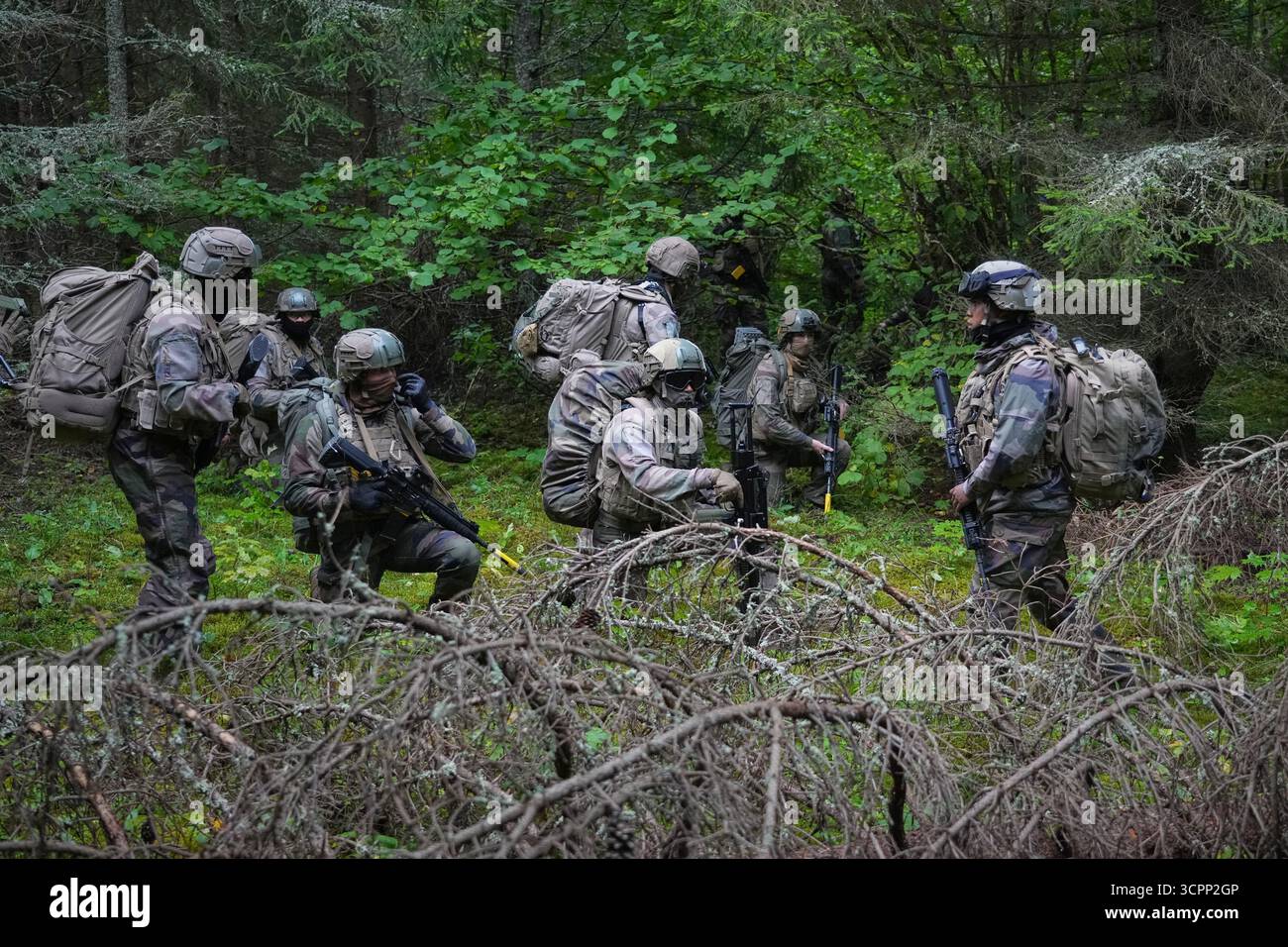 French service members participate in multinational military Exercise ...