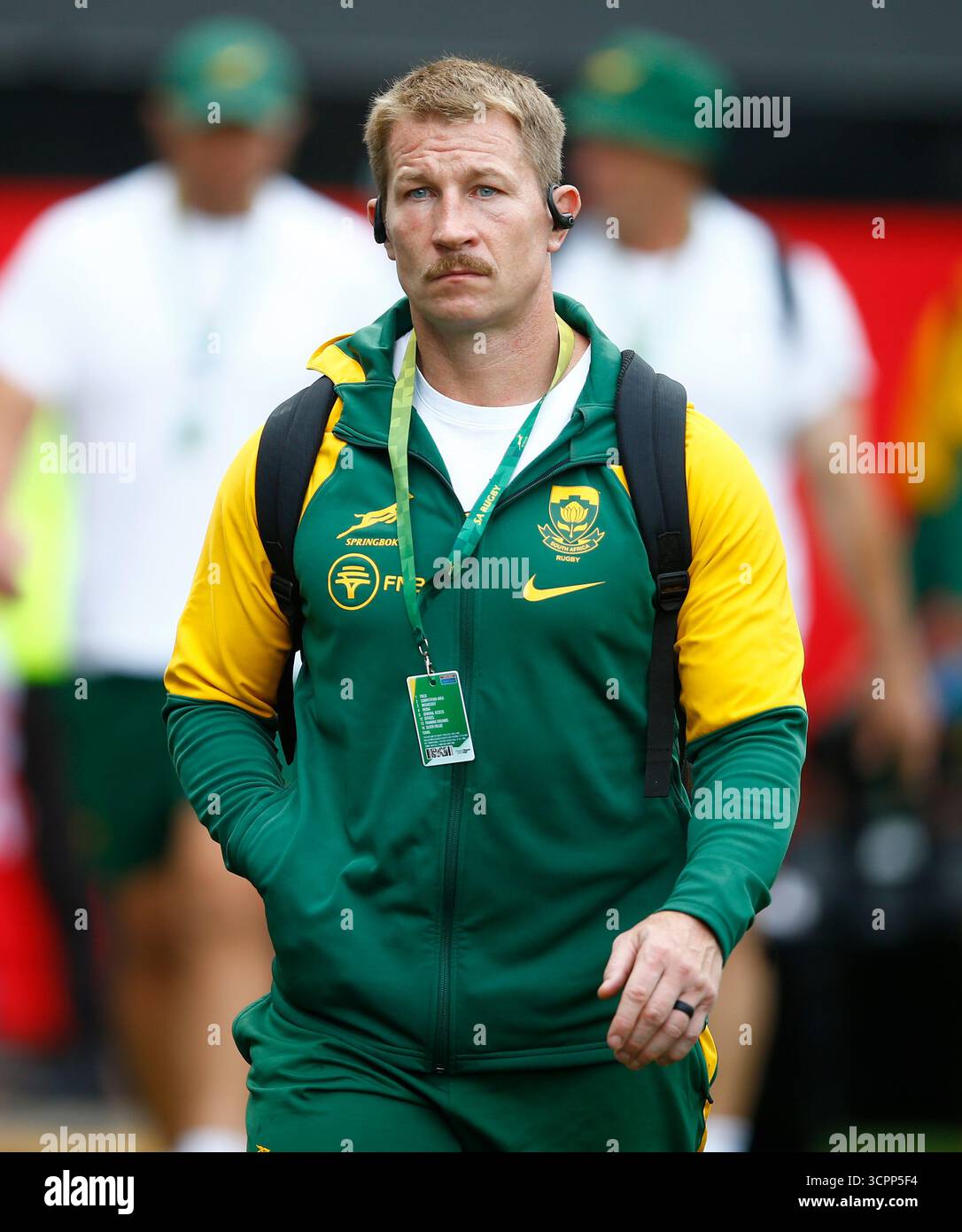 DURBAN, SOUTH AFRICA - SEPTEMBER 27: Jerry Flannery (Defence Coach) of ...