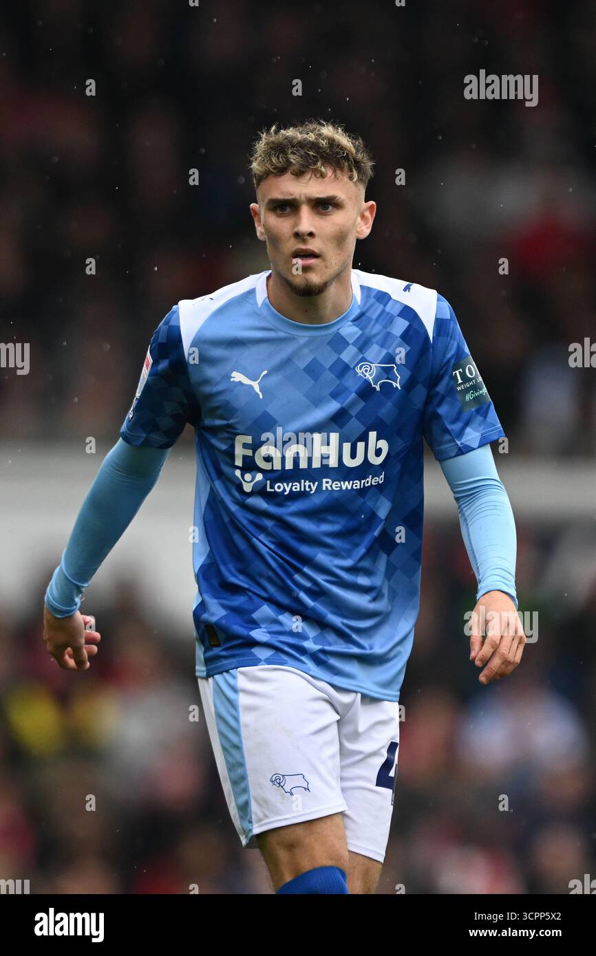 Derby County's Bobby Clark during the Sky Bet Championship match at the ...