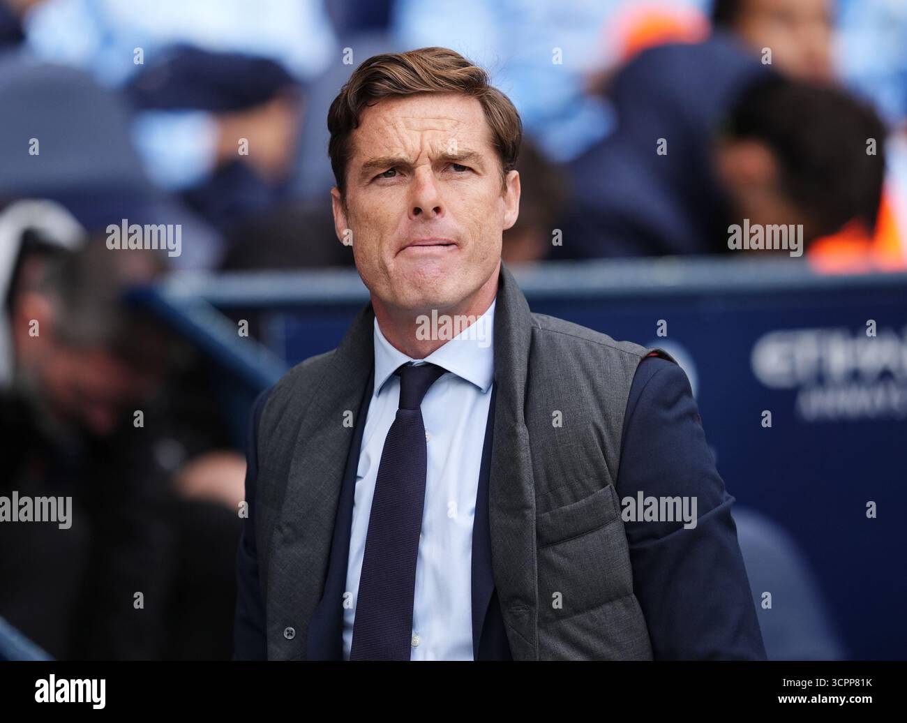 Burnley manager Scott Parker before the Premier League match at the ...