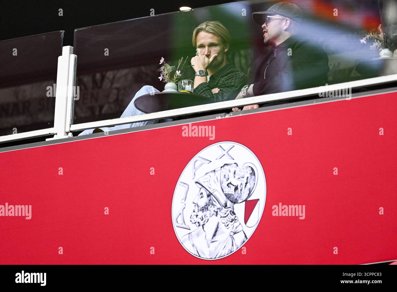 AMSTERDAM - Kasper Dolberg of Ajax during the Dutch Eredivisie match ...