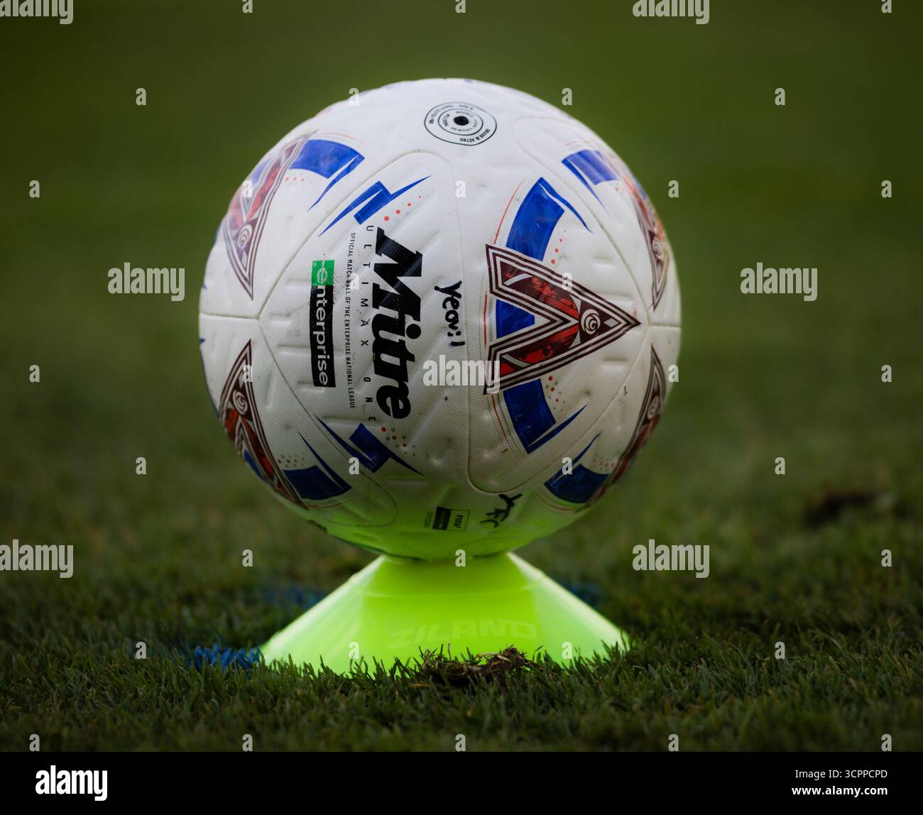 Yeovil Town's Mitre match ball Enterprise National League Match between ...