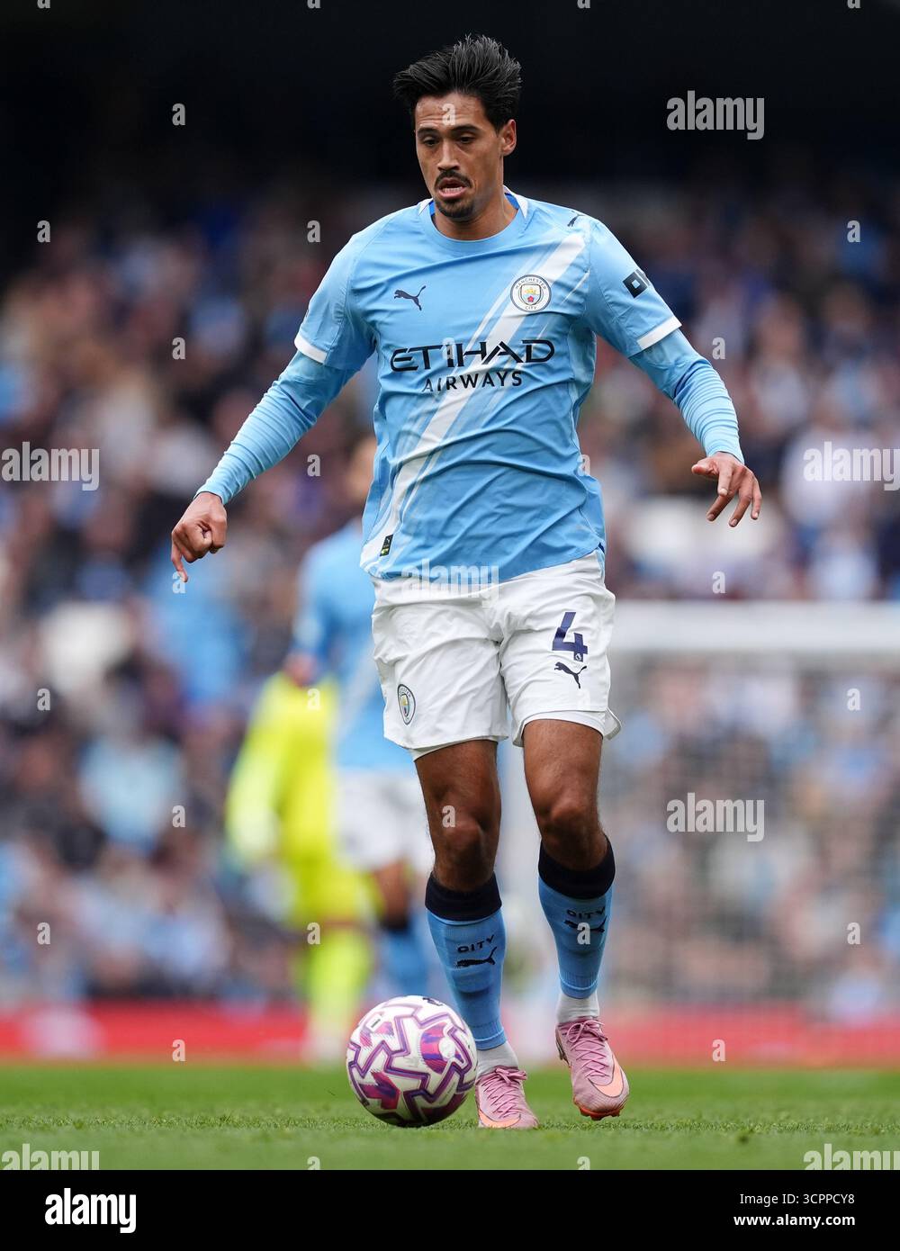Manchester City's Tijjani Reijnders during the Premier League match at ...