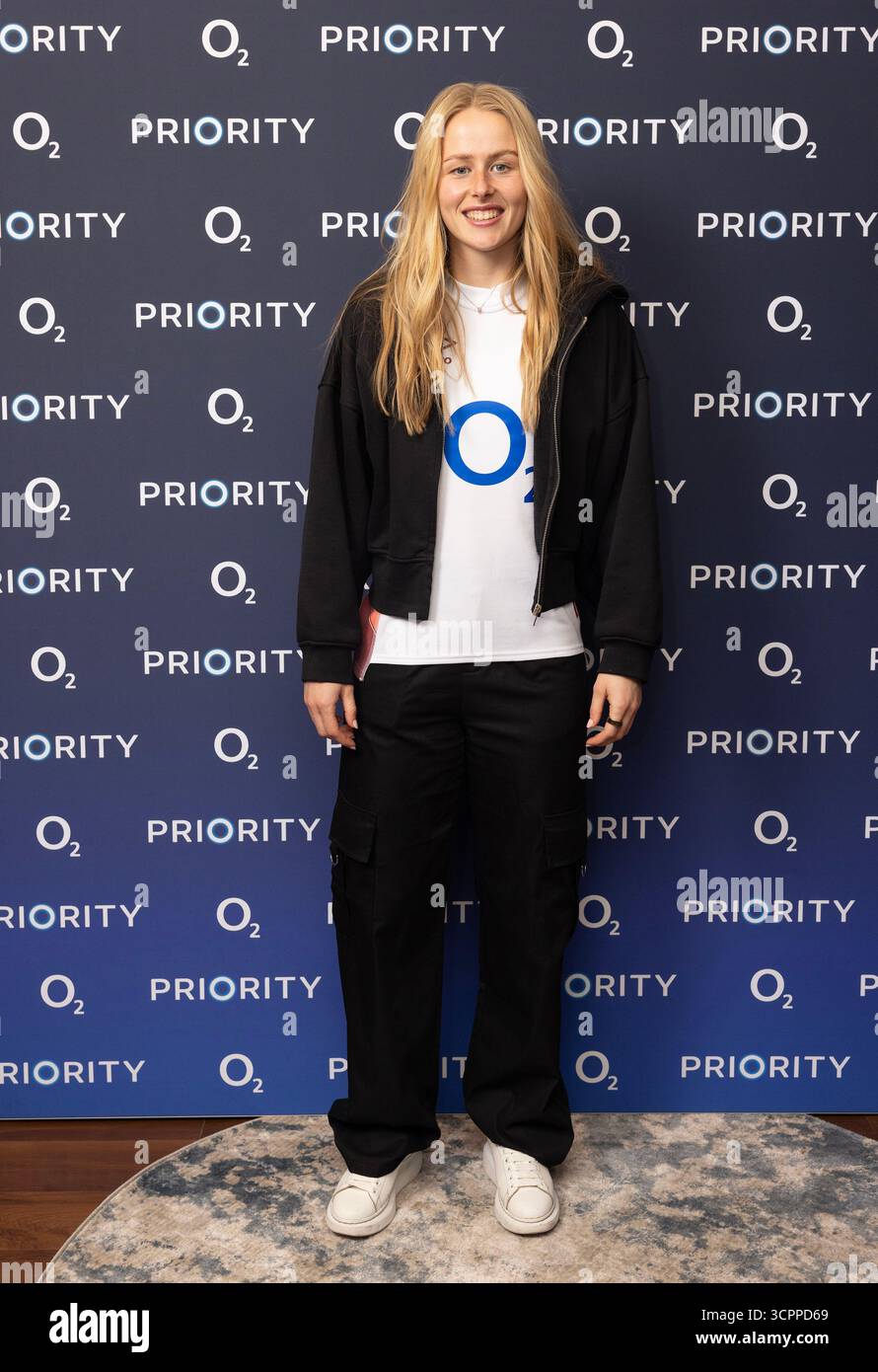 EDITORIAL USE ONLY Hannah Hampton attends the Women's Rugby World Cup ...