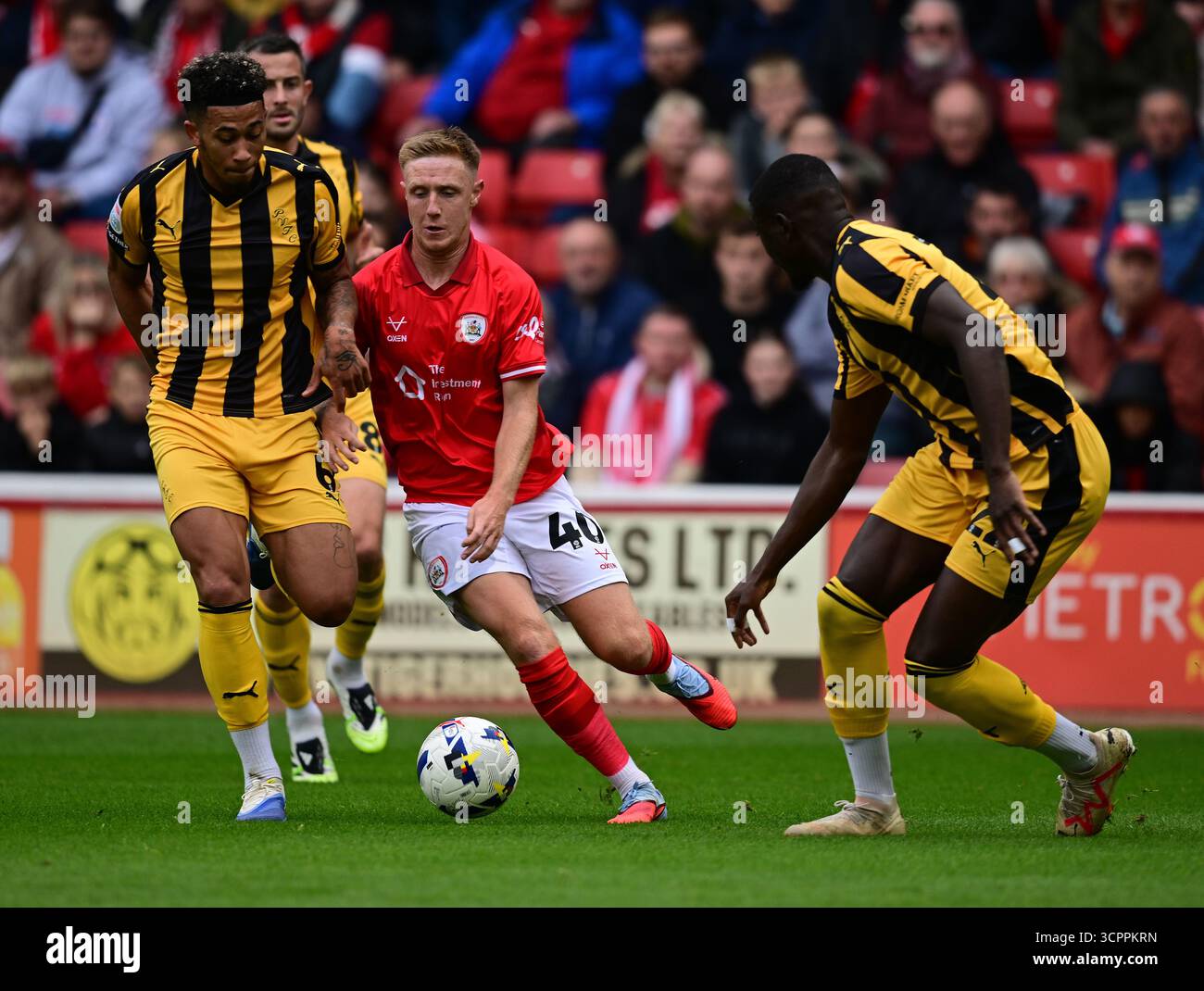 Barnsley's Davis Keillor-Dunn battles for the ball against Port Vale's ...