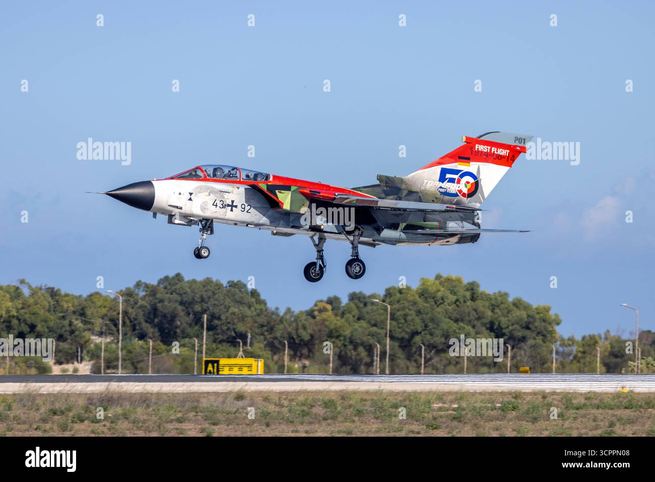 German Air Force Panavia Tornado IDS(T) (REG: 4392) in the 50 years ...