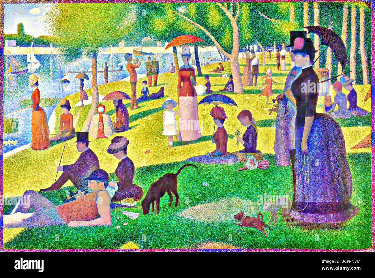 Seurat fine art investment hi-res stock photography and images - Alamy