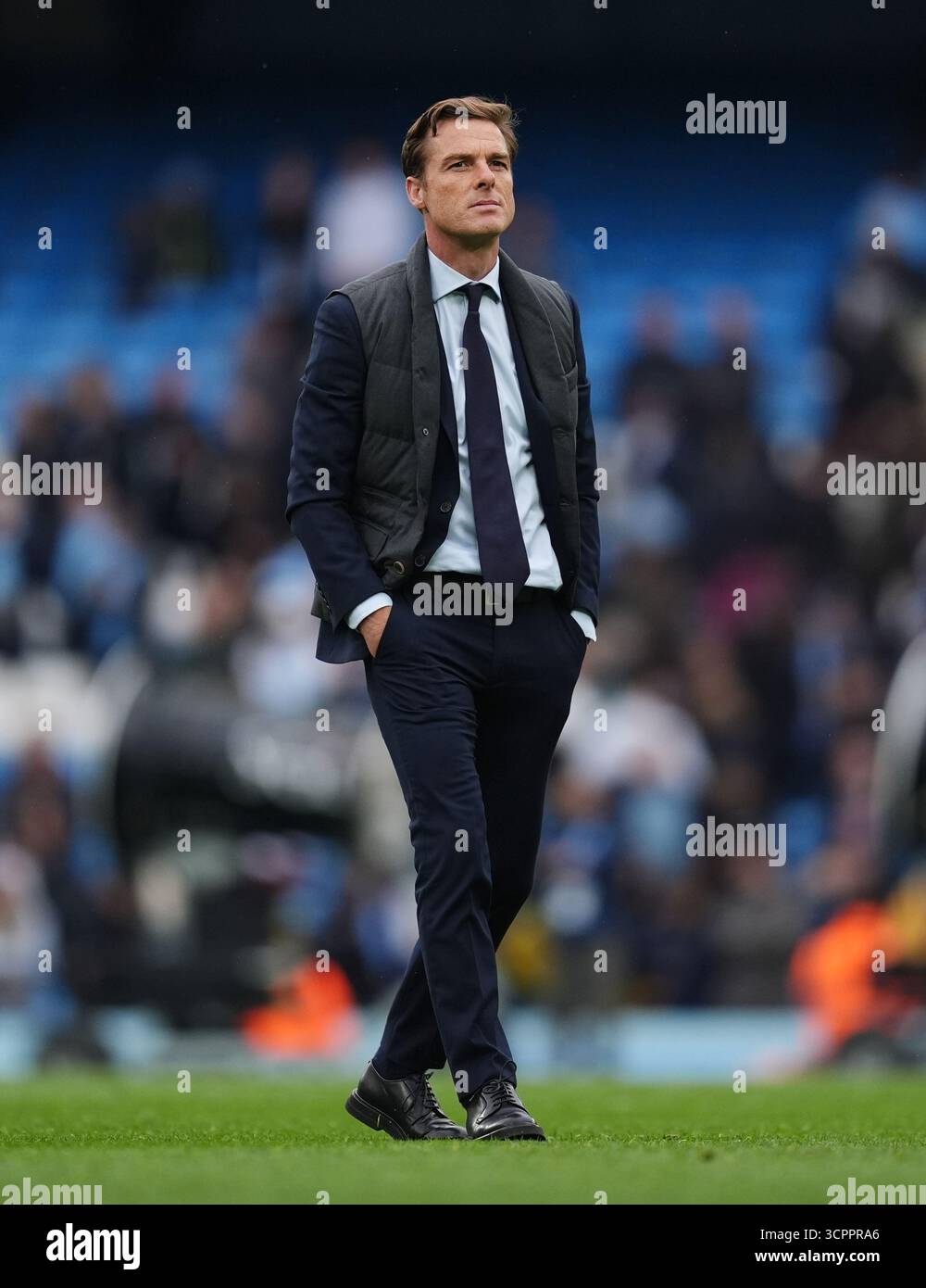 Burnley manager Scott Parker after the Premier League match at the ...