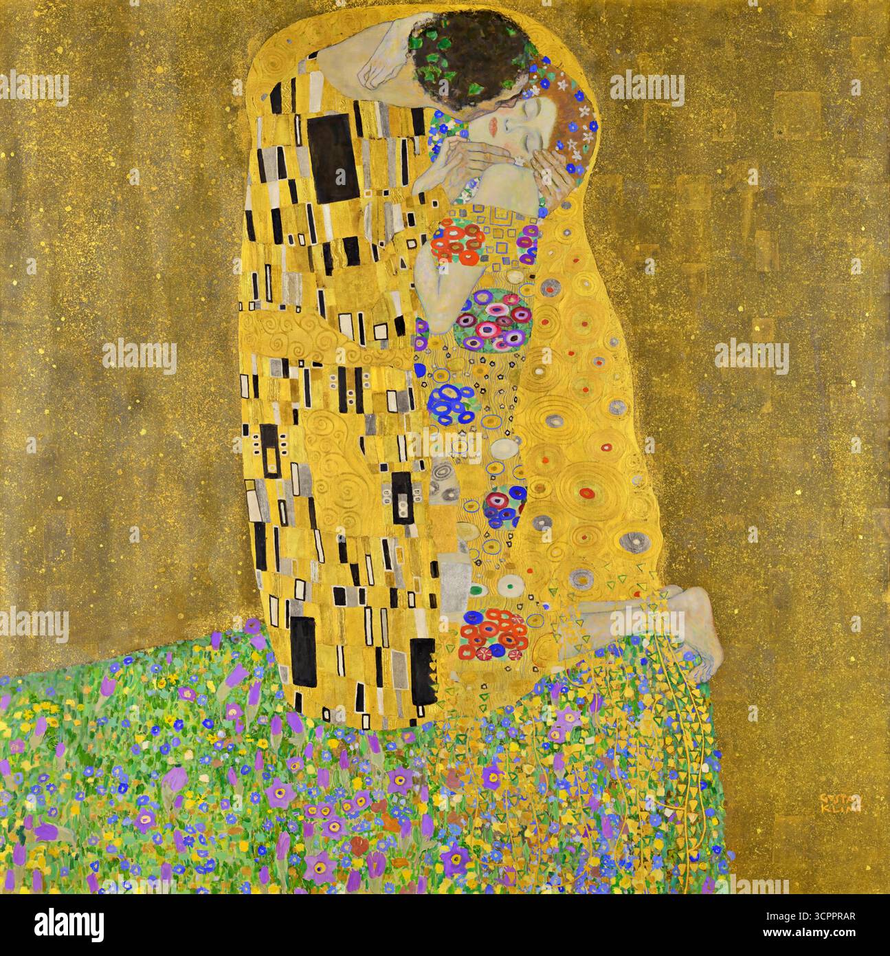 Collectible klimt symbolist art nouveau works hi-res stock photography ...