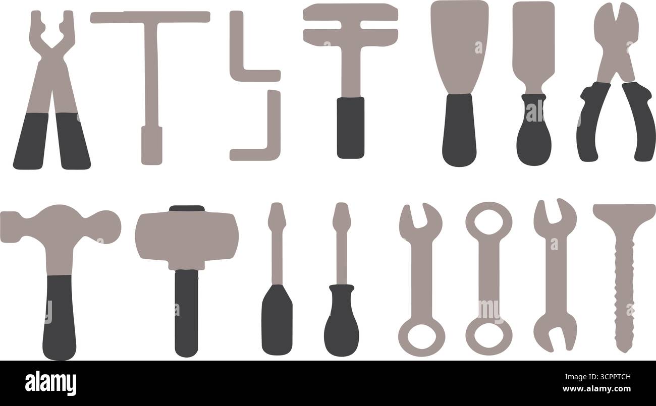 Engineering icons high quality Stock Vector Images - Alamy