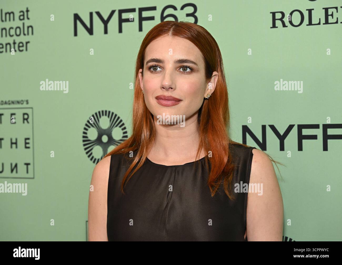 Emma Roberts attends the premiere of "After the Hunt" at Alice Tully ...
