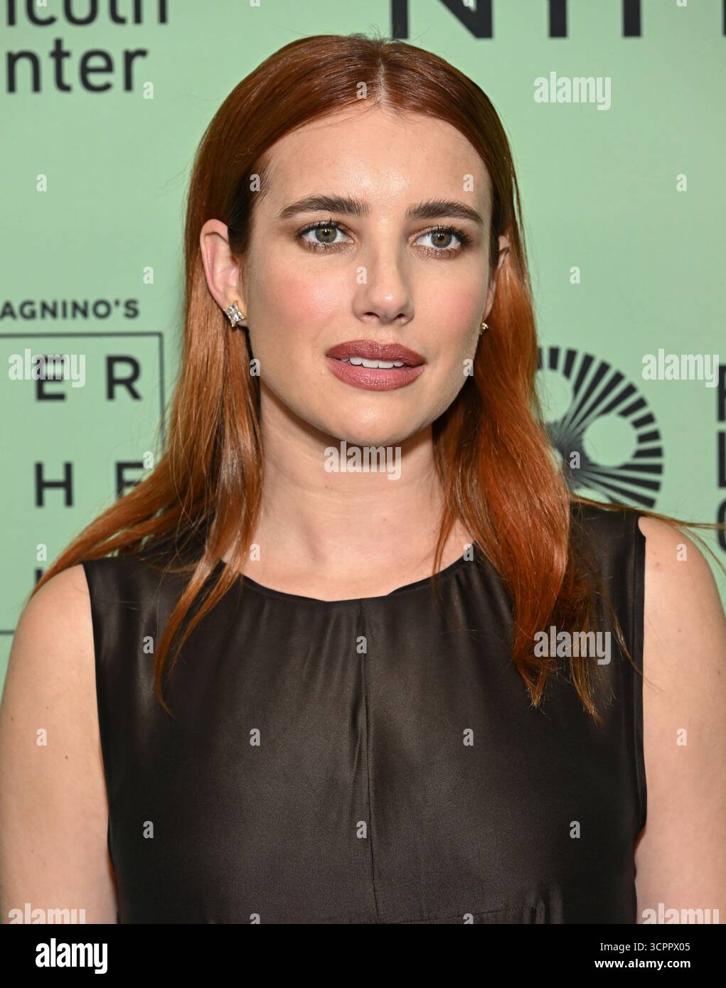 Emma Roberts attends the premiere of "After the Hunt" at Alice Tully ...