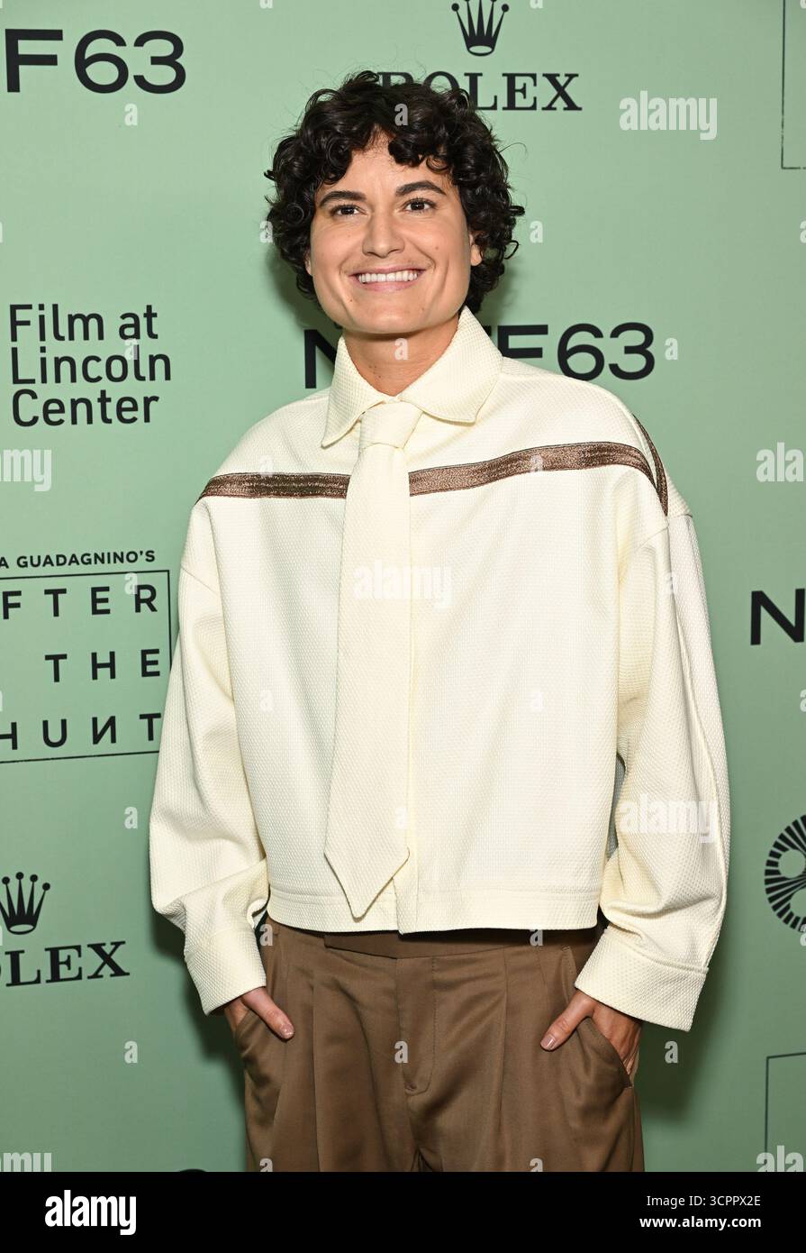 Lio Mehiel attends the premiere of "After the Hunt" at Alice Tully Hall ...