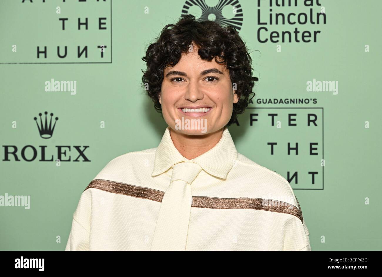 Lio Mehiel attends the premiere of "After the Hunt" at Alice Tully Hall ...