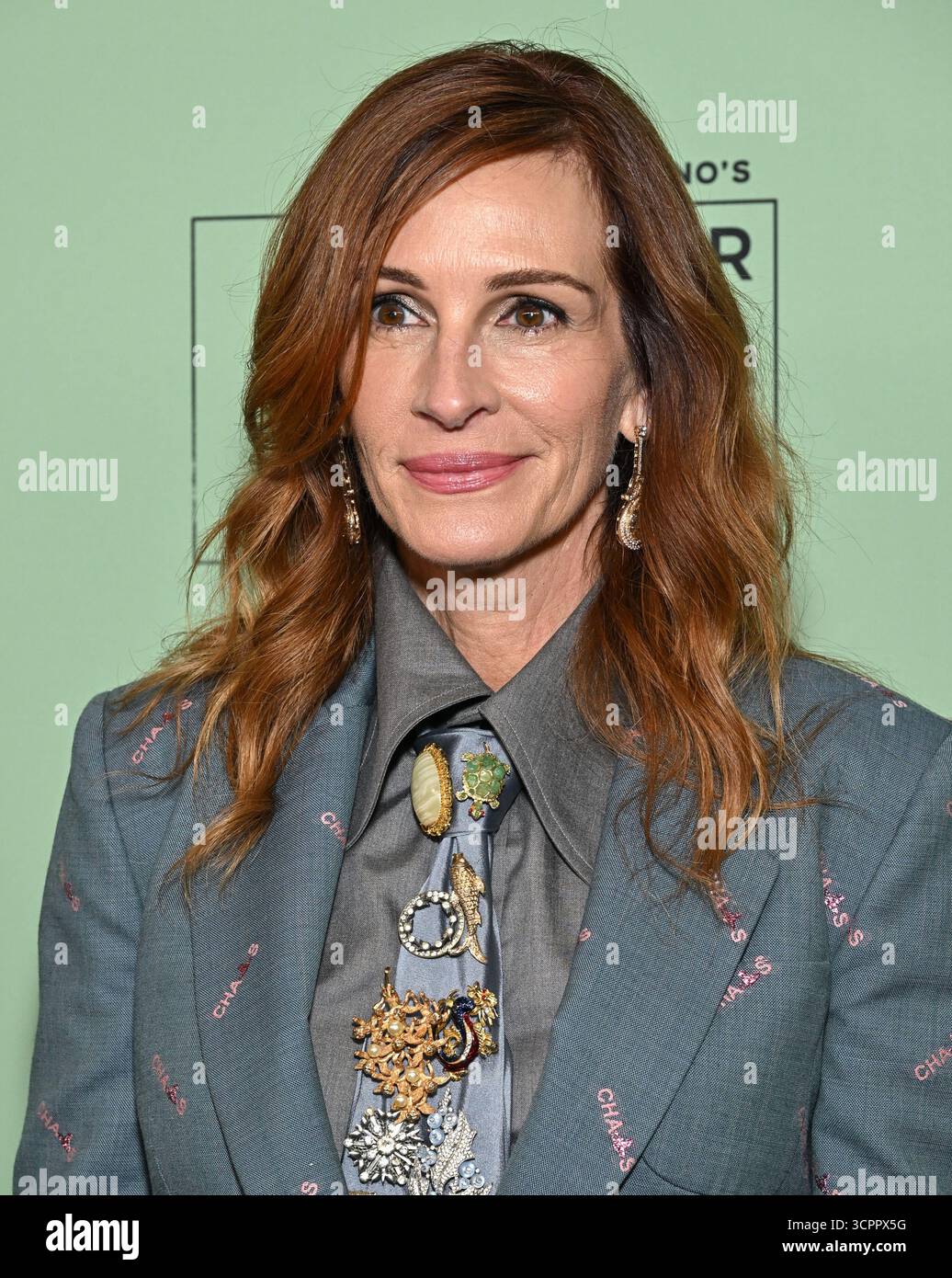 Julia Roberts attends the premiere of "After the Hunt" at Alice Tully ...