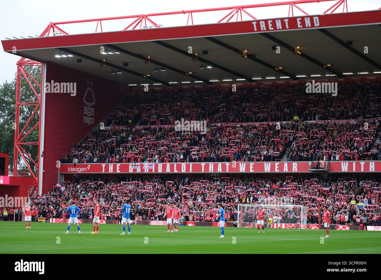 Nottingham, UK. 27th Sep, 2025. The Trent End prior to kick off during ...