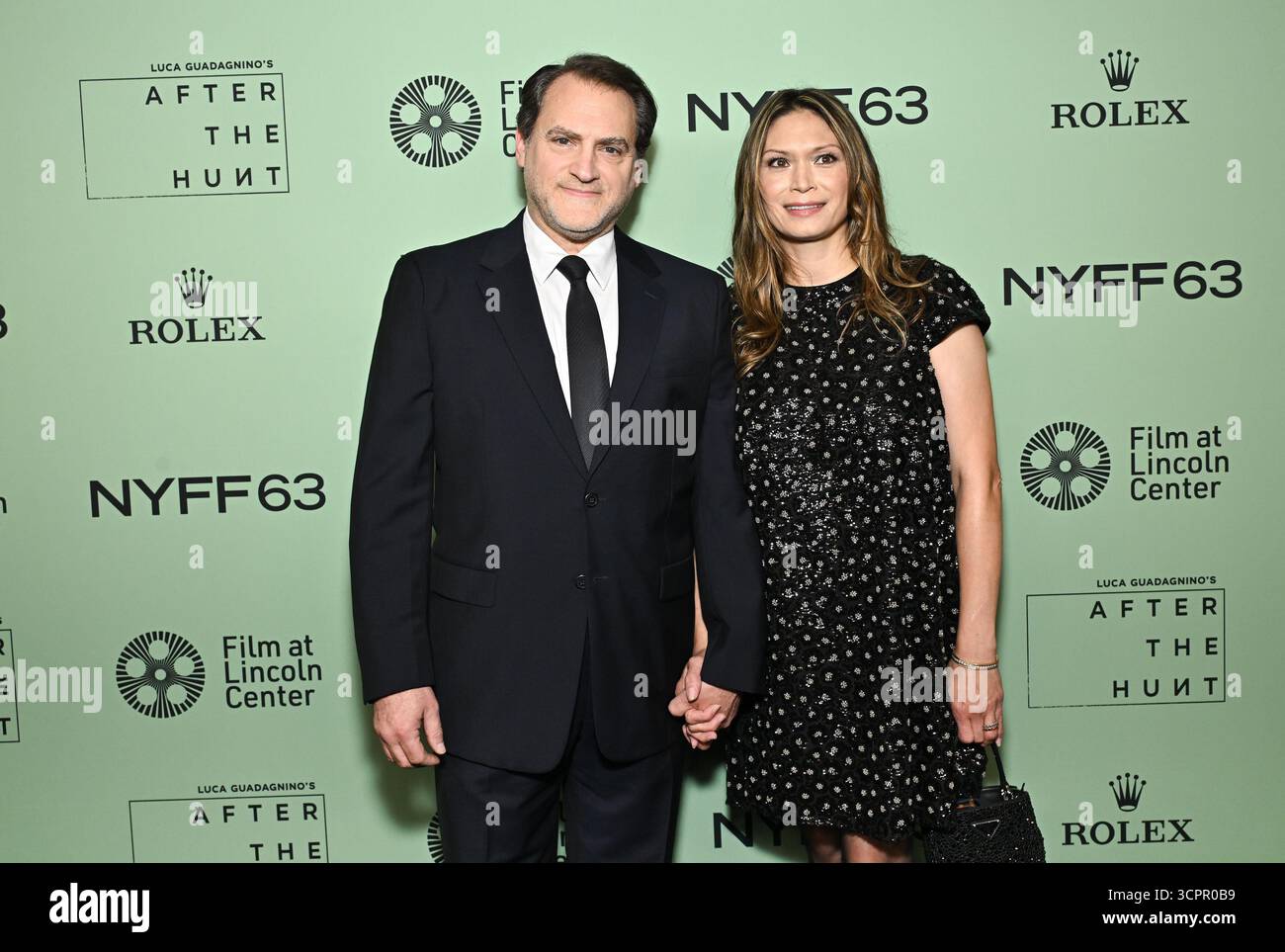 Michael Stuhlbarg, left, and Mai-Linh Lofgren attend the premiere of ...