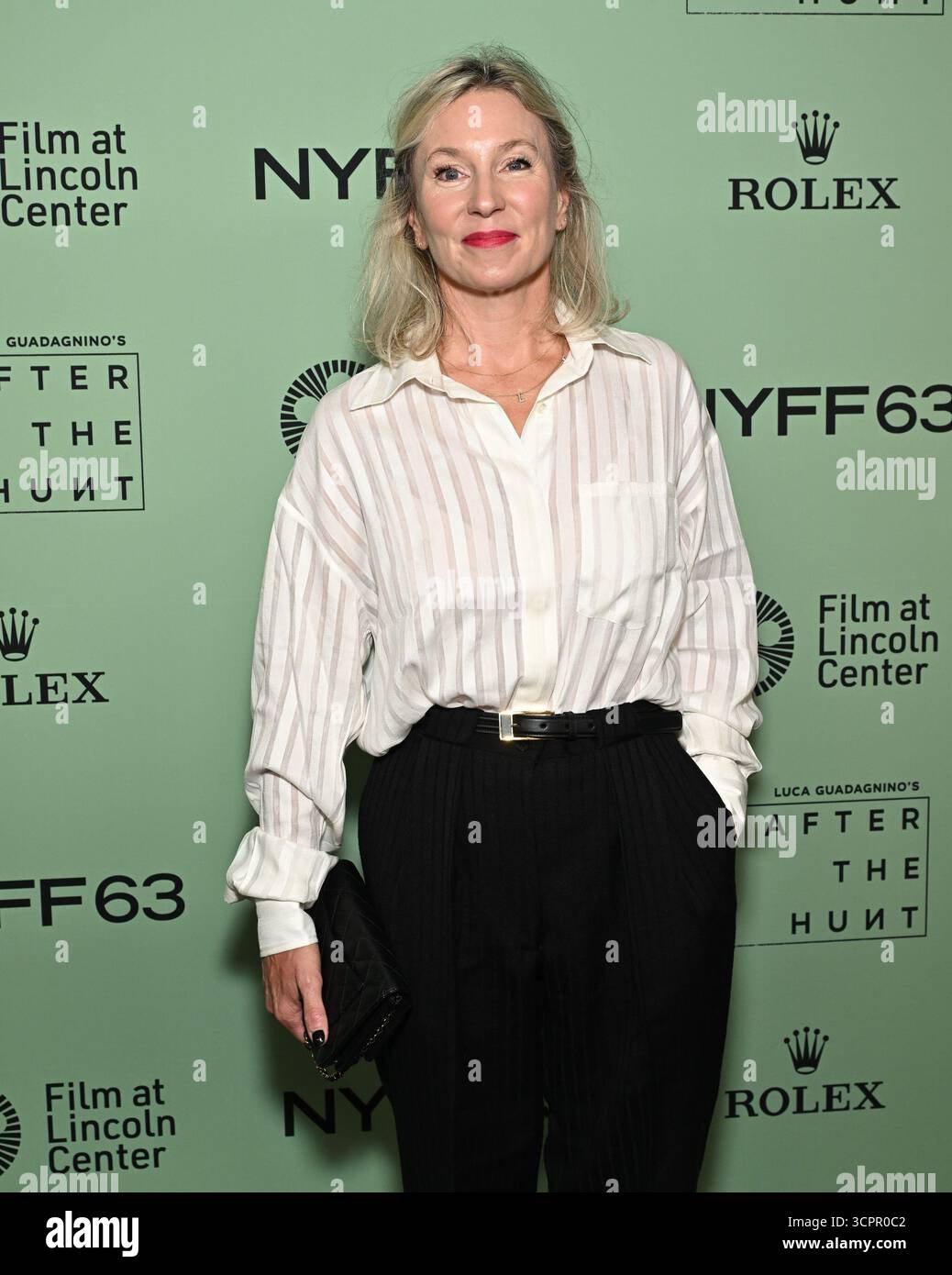 Jessica Ronane attends the premiere of "After the Hunt" at Alice Tully ...