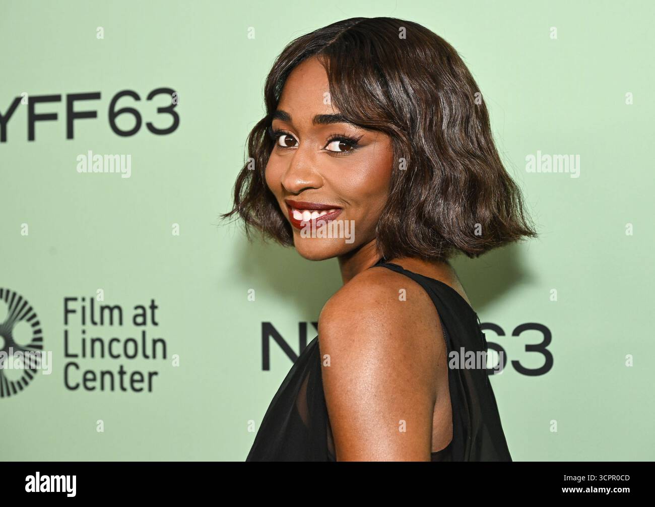 Ayo Edebiri attends the premiere of "After the Hunt" at Alice Tully ...