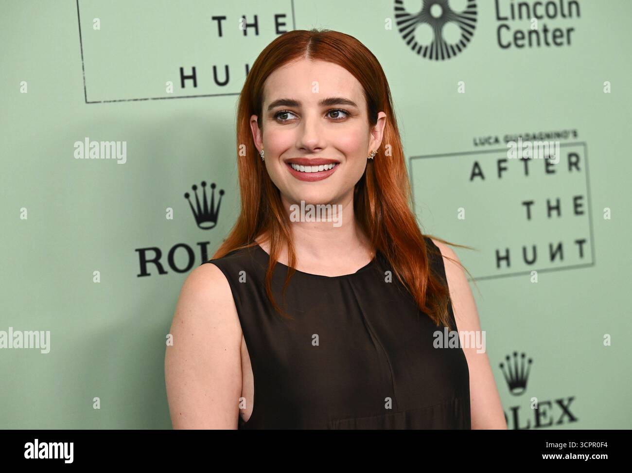 Emma Roberts attends the premiere of "After the Hunt" at Alice Tully ...