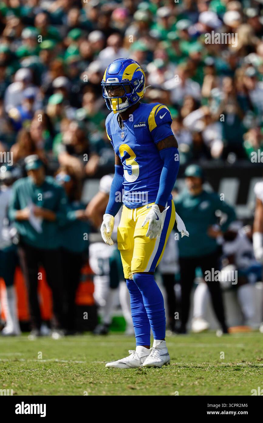 Los Angeles Rams safety Kam Curl during an NFL football game against ...