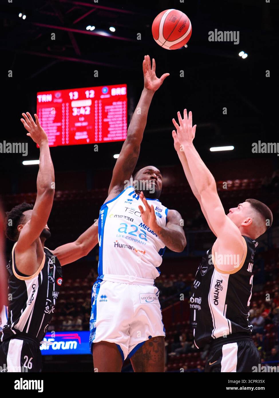 Jason Burnell (Germani Brescia) during Semifinal - Dolomiti Energia ...