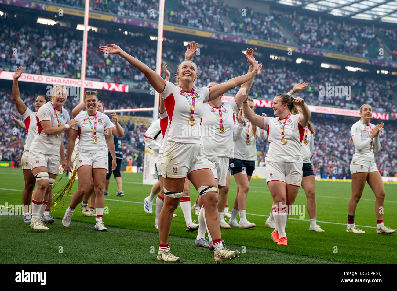 Women’s Rugby World Cup Final Canada vs England match at Twickenham ...