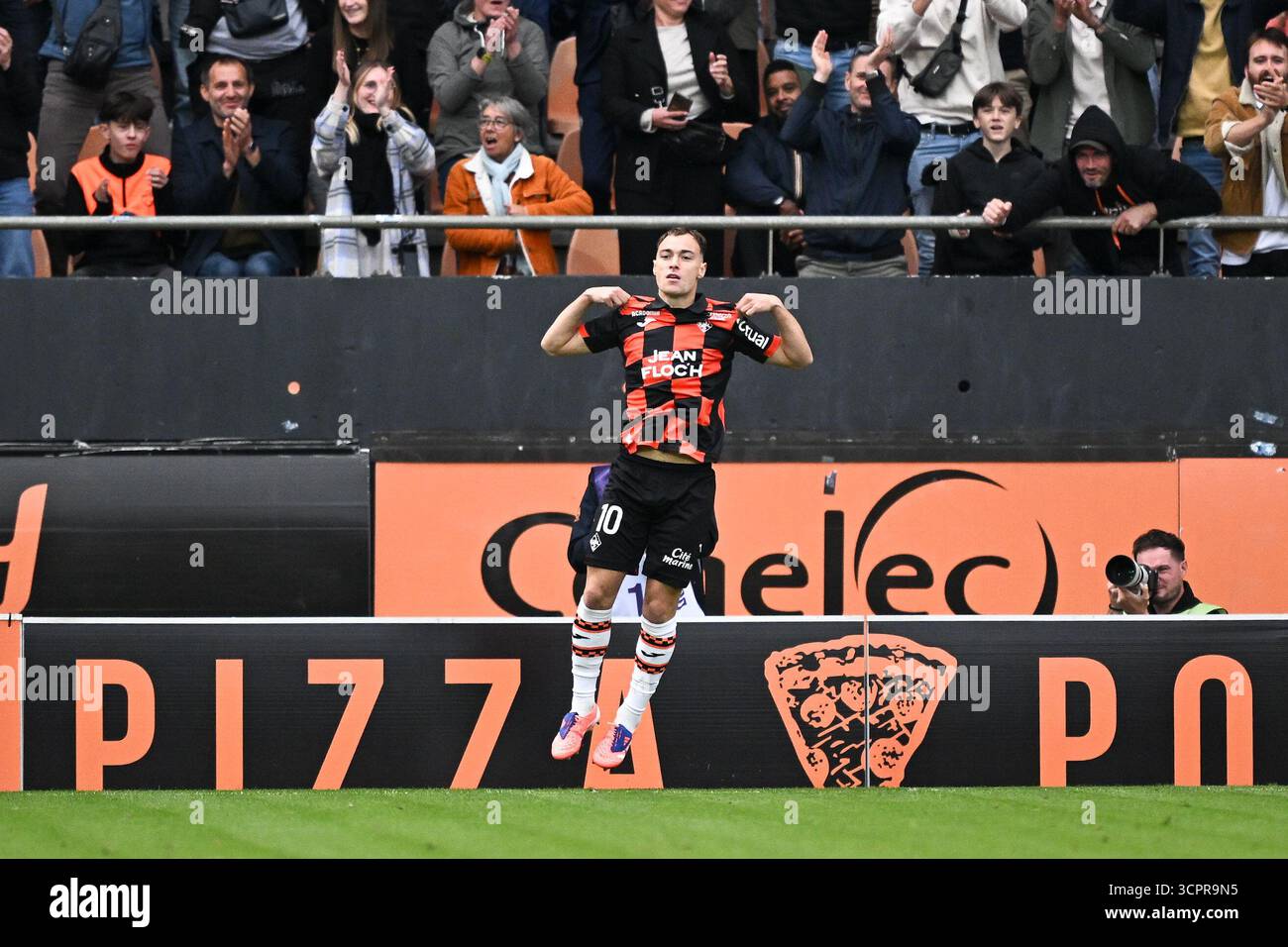 10 Pablo PAGIS (fcl) during the Ligue 1 McDonald's match between ...