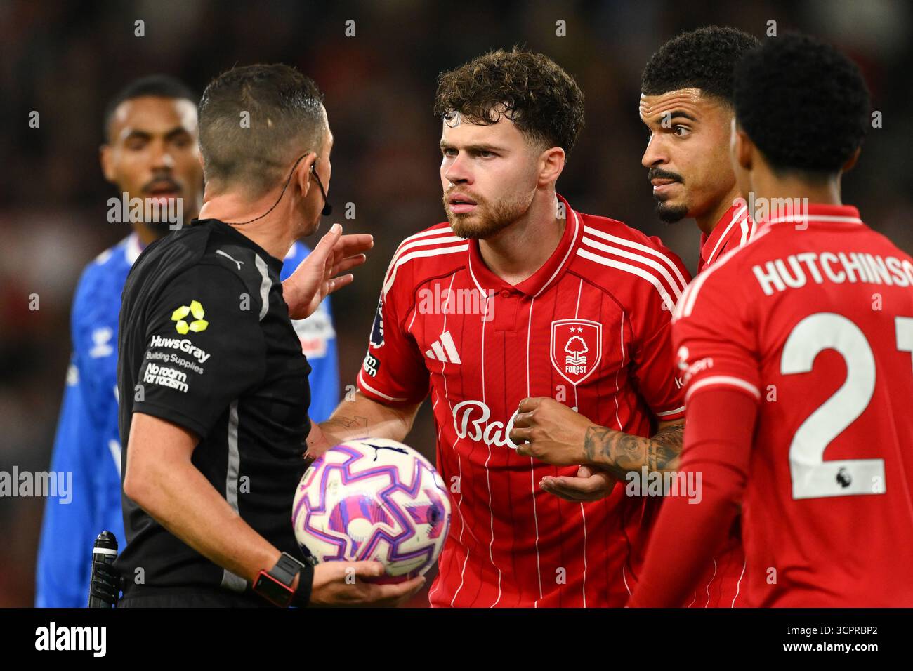 Neco Williams of Nottingham Forest and Morgan Gibbs-White of Nottingham ...