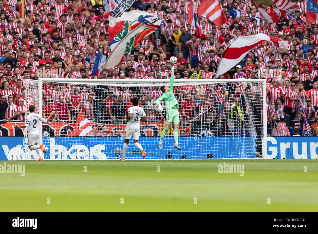 Madrid, Spain. 27th Sep 2025. Courtois during Atletico de Madrid and ...