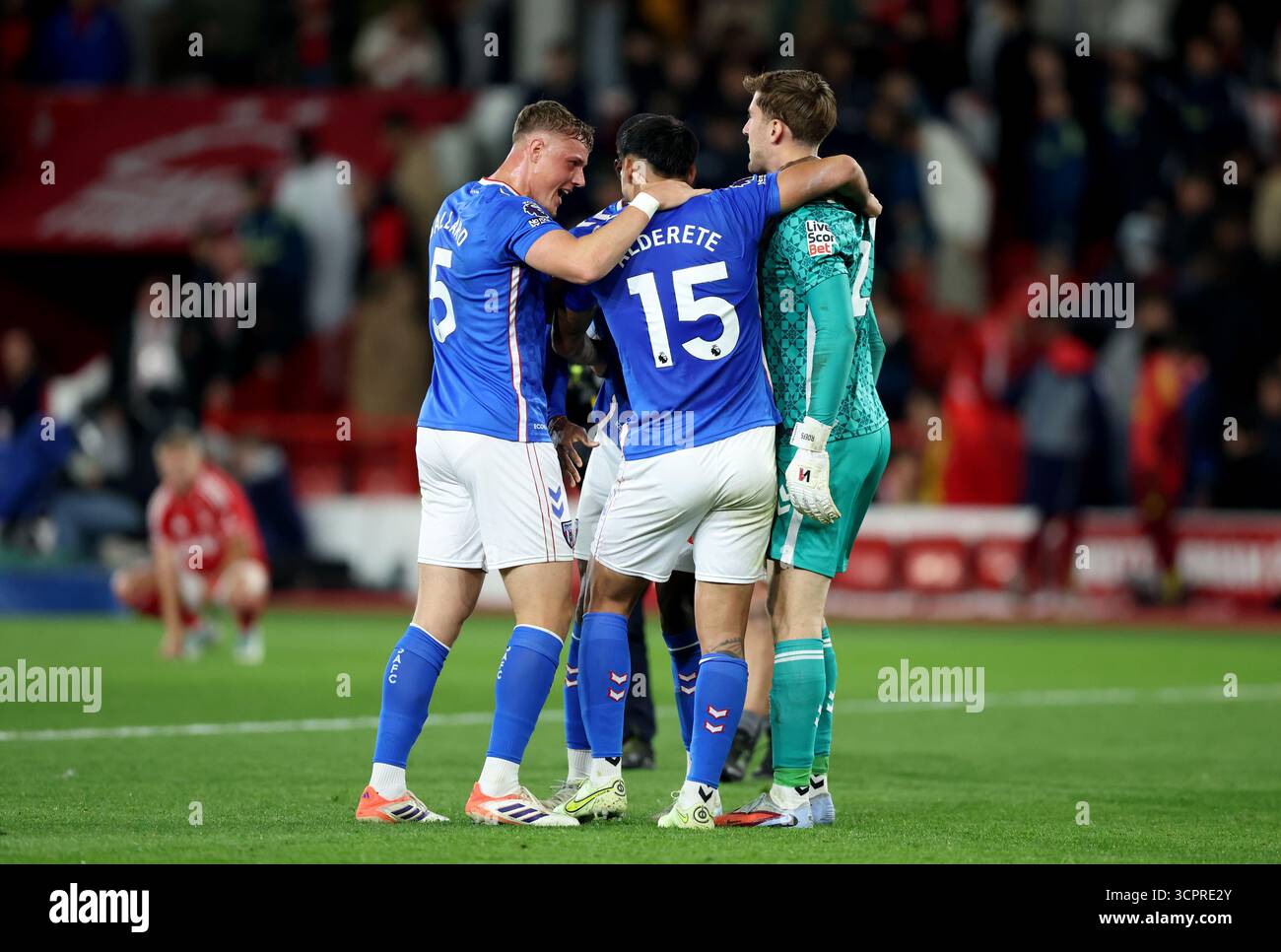 Sunderland's Daniel Ballard, Omar Alderete, Nordi Mukiele and ...